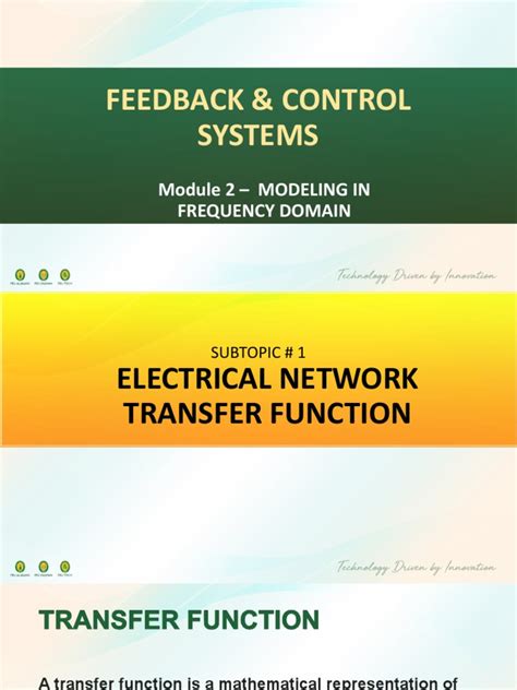 Subtopic 1 Electrical Network Transfer Function Pdf Pdf Electrical