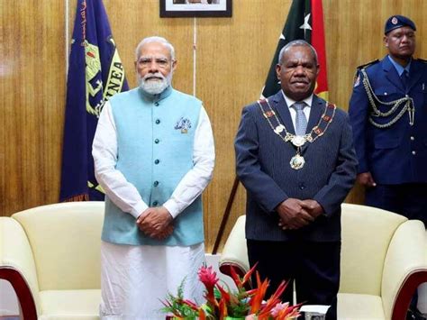 Papua कौन हैं जेम्स मारापे जिन्होंने पापुआ न्यू गिनी में Pm मोदी के