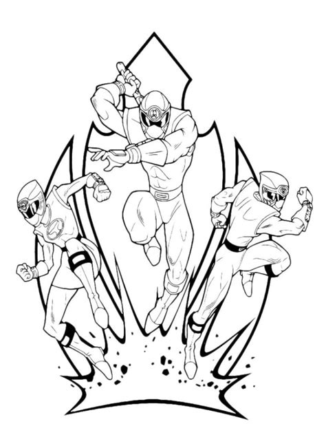Power Rangers Da Colorare 277 • Disegni Da Colorare