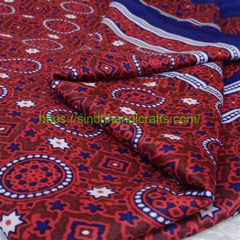 Buy Sindhi Ajrak Exclusive Collection At Sindh Handicrafts