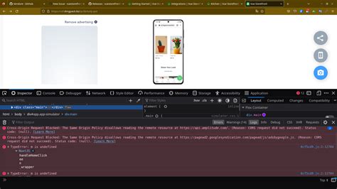 Bug Vendure Home And Menu Button Is Not Clickable On Mobile Issue