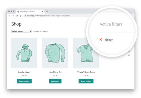 how to search and filter products by attribute in woocommerce