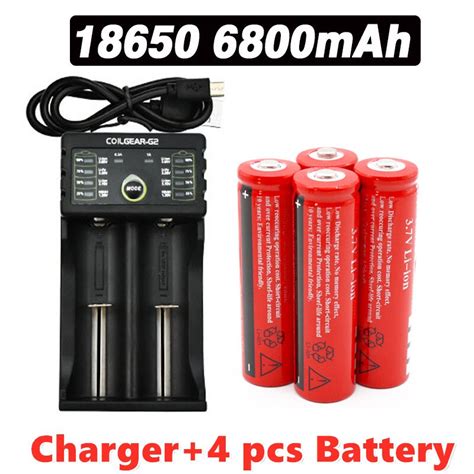 100 Nuova Batteria 18650 Batteria Ricaricabile Ag Grandado
