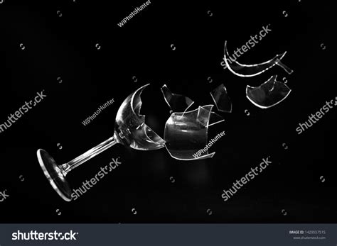 Glass Of Wine Broken