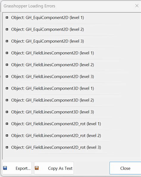 Please Help With These Errors In Grasshopper Grasshopper Mcneel Forum