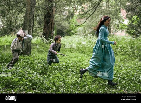 PERSUASION From Left Hardy Yusuf Jake Siame Dakota Johnson As Anne