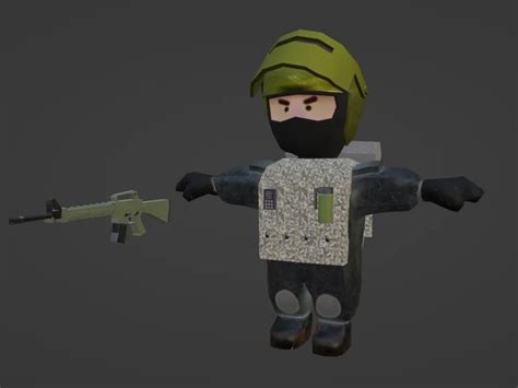 3D Character Designed For Your Game Using Blender Upwork