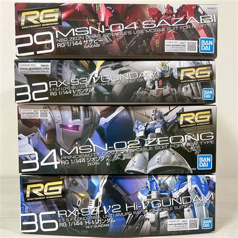 Yahooオークション Rgガンプラセットサザビー νガンダム ジオング