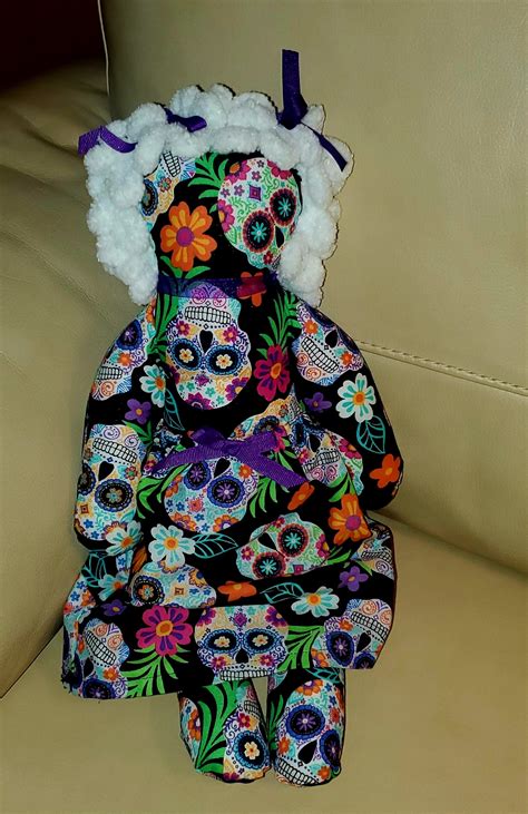 Sugar Skull Doll Etsy