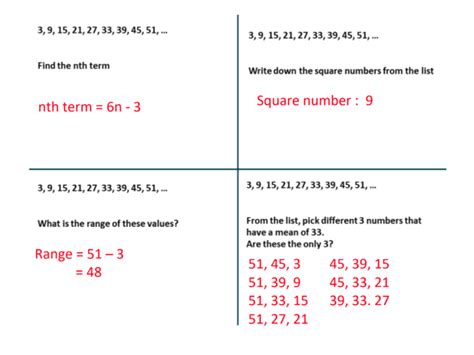Sequences Part 2 Ssdd Problems