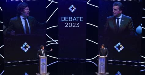 Massa Se Impuso En El Debate Le Manejó Los Tiempos A Milei Y Nunca
