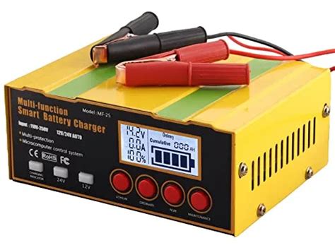 Cargador De Batería Inteligente De 12v 12a Y 24v 7 5a Cuotas Sin Interés