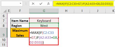 Excel MAXIFS Function How To Get Maximum Value From Excel
