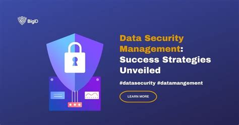 Prioritizing Data Security Management BigID