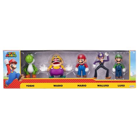 Blister figuras Super Mario Bros cm Brinquedos e Artigos de Criança Patrulha Pata Store
