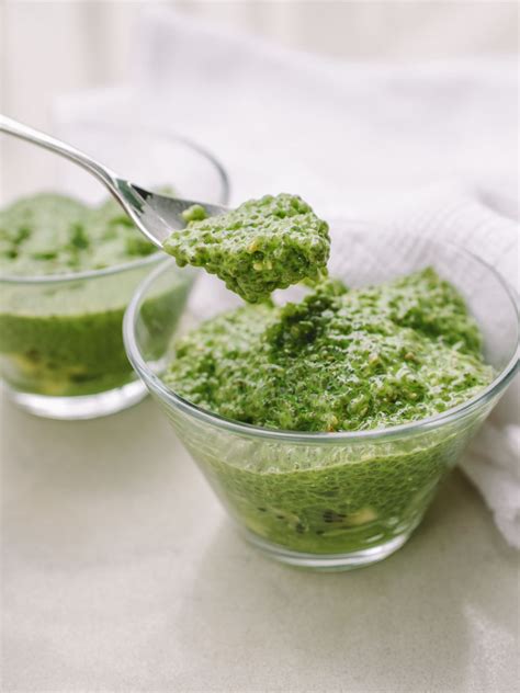 Kiwi And Spinach Chia Pudding Ardere Wellbeing