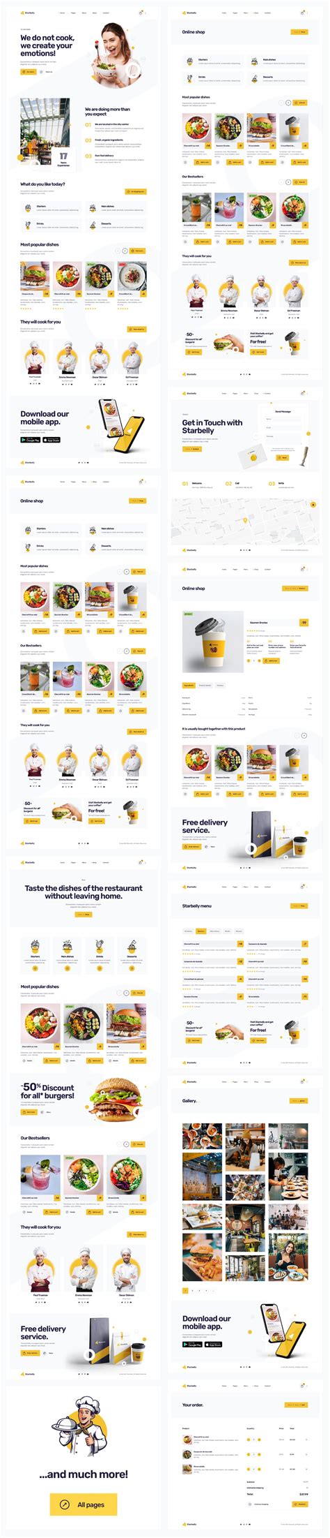 Starbelly Restaurant React Nextjs Template Reactemplates