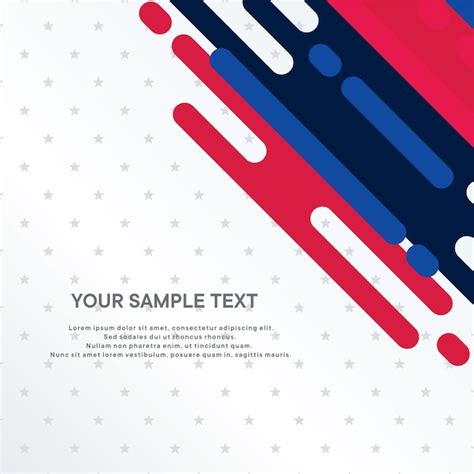 Abstract Background With Colorful Rounded Shapes Premium Vector