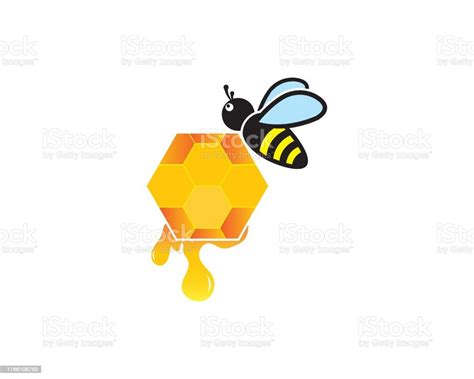 꿀벌 꿀벌 로고 템플릿 벡터 아이콘 그림 개성 개념에 대한 스톡 벡터 아트 및 기타 이미지 개성 개념 곤충 꿀 Istock