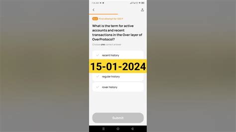 Over Wallet Today Quiz Answer Overwallet Overprotocol Todayanswers