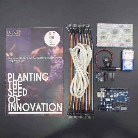 How To Use Gy 521 3 Axis Acceleration Gyroscope Module Using Arduino Uno Kt985 At ₹ 99900