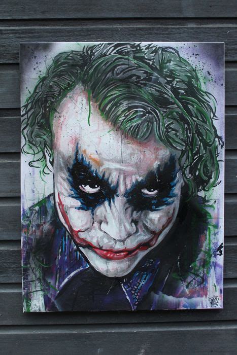 The Dark Knight 2008 Heath Ledger As The Joker By Catawiki