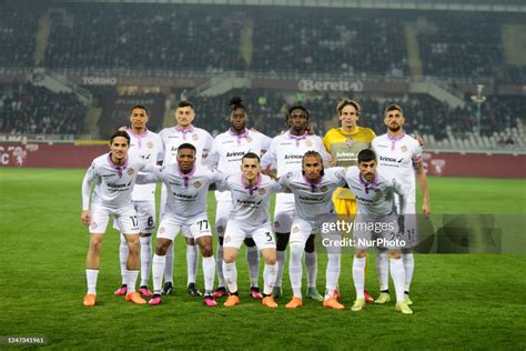 Us Cremonese Team Picture During The Italian Serie A Football Match