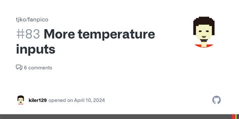 More Temperature Inputs · Issue 83 · Tjkofanpico · Github