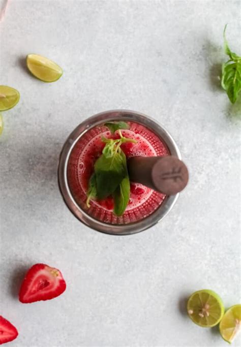 Strawberry Basil Margarita Recipe The Cookie Rookie®