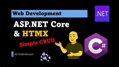 htmx + ASP.NET Core = Modern UX + Simple Backend ! | Ali Kolahdoozan