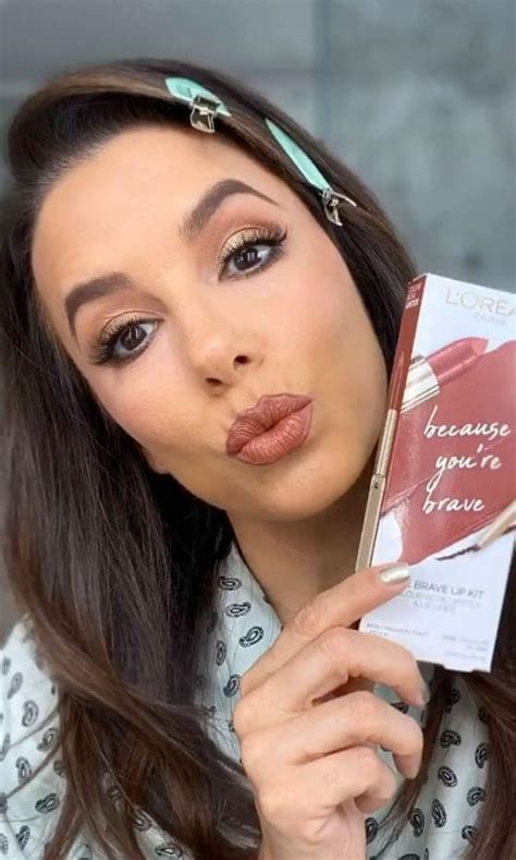 Eva Longoria Teaches How To Line Your Lips In Hilarious Makeup Tutorial