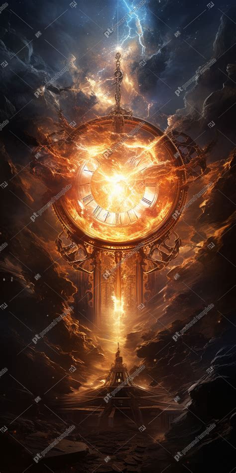 Ethereal Flame Unity Time And Space Explosion In Uhd Photo Free Ai