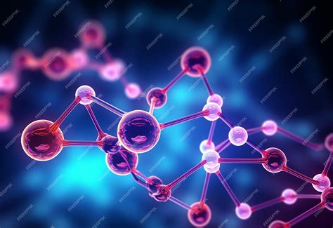 Premium Photo Photo Of Structure Of Molecular Science Molecular Background Design