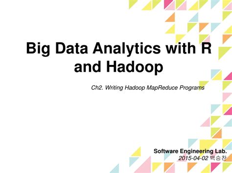 ppt big data analytics with r and hadoop powerpoint presentation