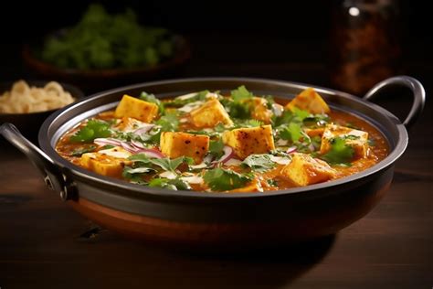 Premium Photo Paneer Tikka Masala Indian Cuisine