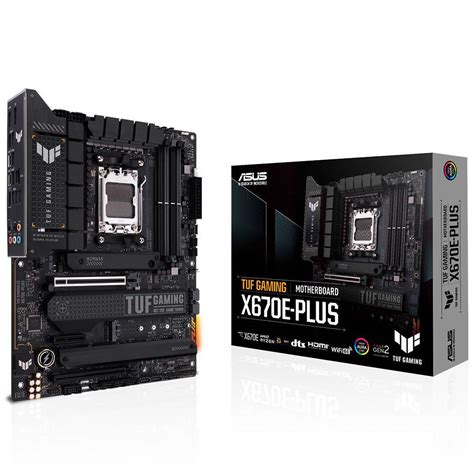 Asus Tuf Gaming X670e Plus 6400mhz Oc Ddr5 Soket Am5 Hdmi Dp M2 Atx