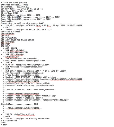 send mail with smtp2go embedded computing