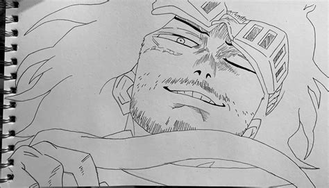 Drawing Taken From My Favourite Aizawa Scene Not Sure Whether To