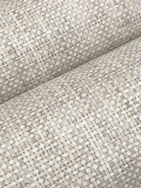 Paper Weave Woven Grasscloth Wallpaper Traditional Wallpaper Etsy