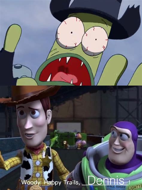 Woody Says Happy Trails To Dennis By Dracoawesomeness On Deviantart