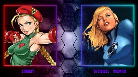 Mugen Cammy Vs Invisible Woman YouTube