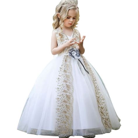Kawell Shine Flower Girls Beauty Pageant Dressdream Princess Baptism