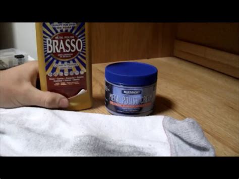 Brasso Vs Blue Magic Metal Polish Cream Youtube