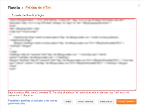 Error De Sintáxis Al Redirigir De Blogger A Tu Blog De Wordpress