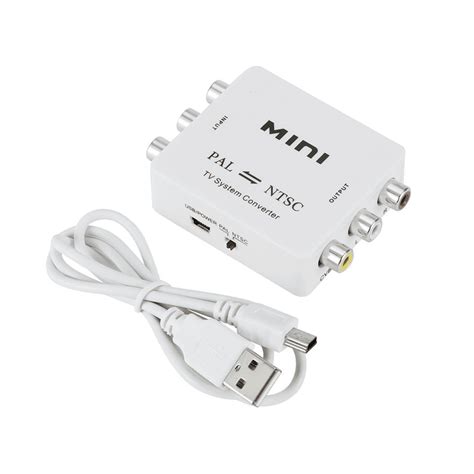 Mini PAL NTSC Bi Direction TV System Converter Switcher PAL To NTSC