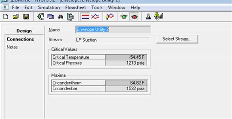 Hysys Interface Showing Input Values For Suction Gas Download