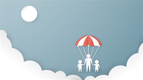 건강 보험의 개념에서 벡터 일러스트 레이 션 템플릿 요소 디자인은 커버 웹 배너 포스터 슬라이드 프리 젠 테이 션을 위한 파스텔 파란색 배경에 있습니다 3d 종이 컷