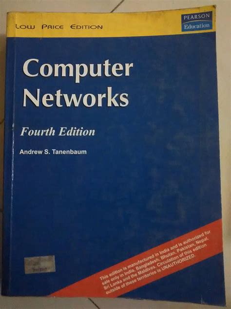 Computer Networks 4e Jntu Andrew S Tanenbaum 9788131790304 Amazon