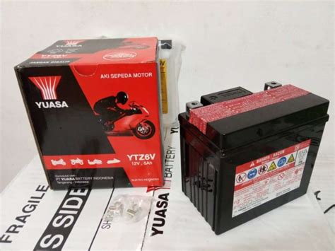 Jual AKI MOTOR PCX 150 NMAX NEW AEROX 155 LEXI KLX 150 SONIC150 YTZ6V