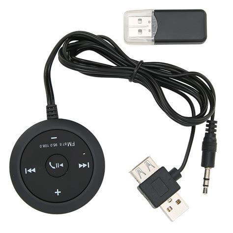 Adaptador Aux Bluetooth Portátil Receptor Aux Bluetooth Estéreo Para